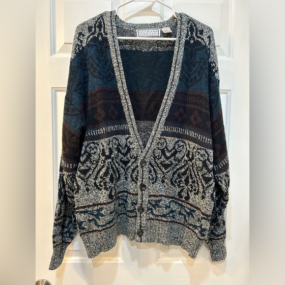 Michael Gerald | Sweaters | Vintage Michael Gerald Cardigan Sweater ...